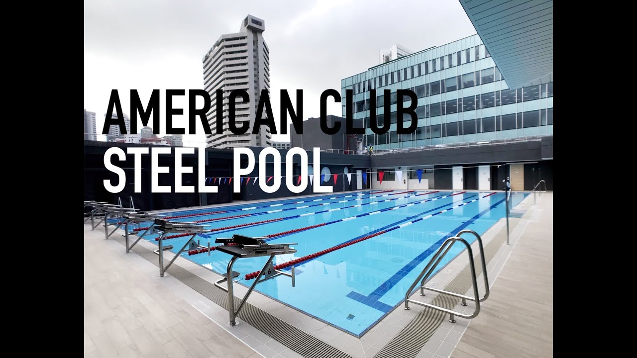 Timelapse Construction - Stainless Steel Training Pool, American Club ...