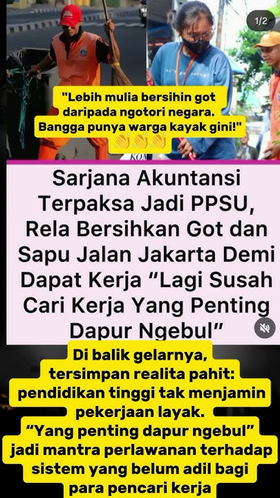 "Sarjana Akuntansi Jadi Petugas PPSU, Sementara Kursi Empuk Dikuasai yang 'Berkoneksi'"#shorts ...
