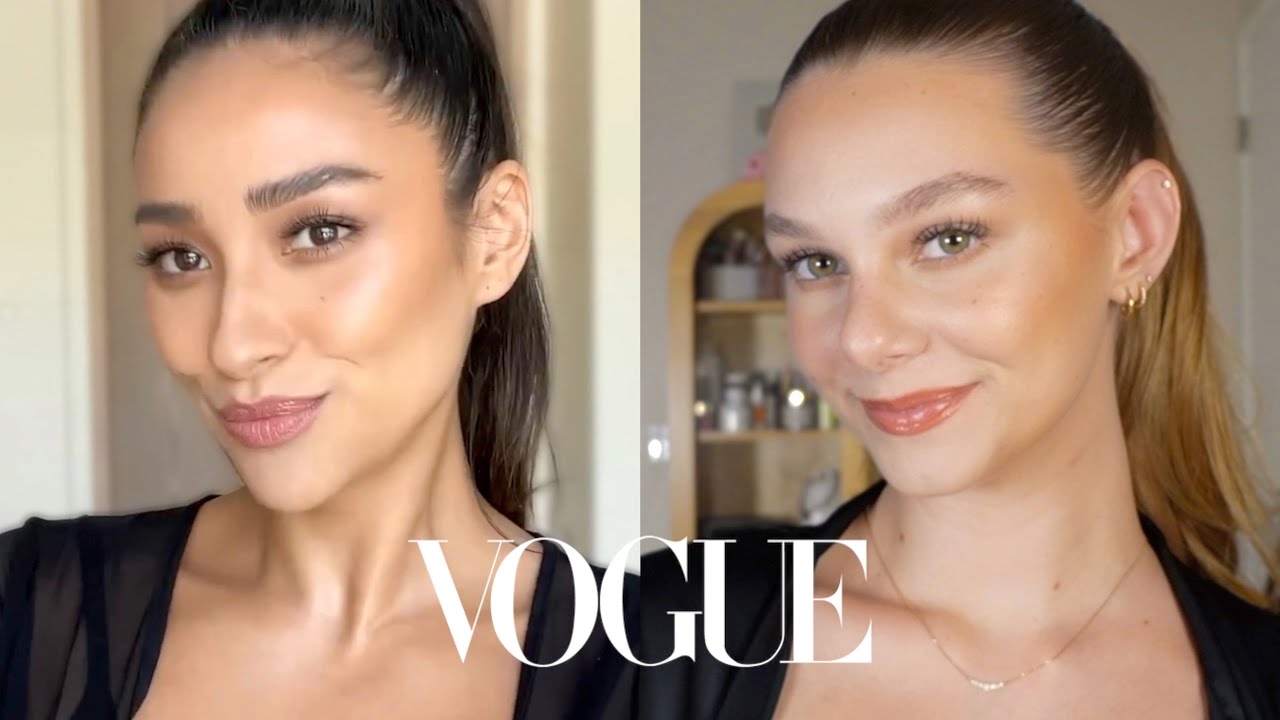 I followed Shay Mitchell’s 58 step Vogue skin & makeup routine…this was ...