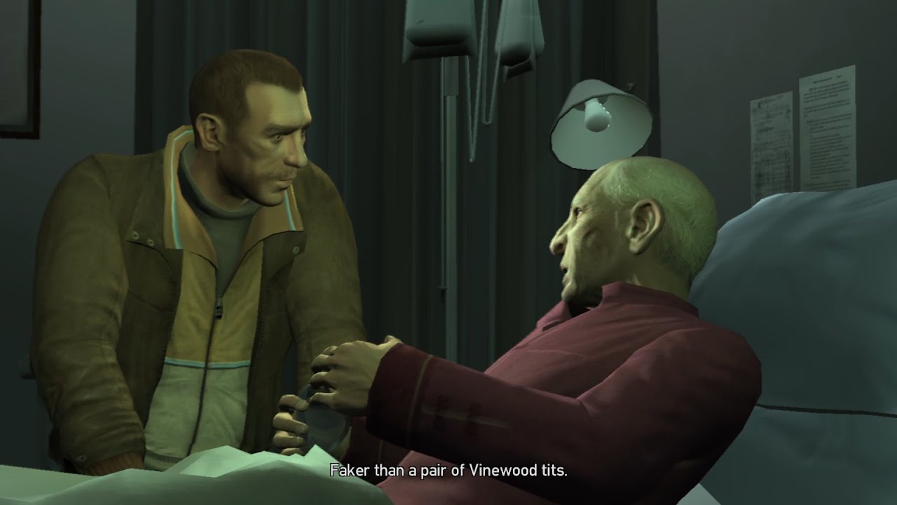 GTA 4 Xenia Xbox 360 2008 HD PC Michael Hollick Niko Bellic Walkthrough ...