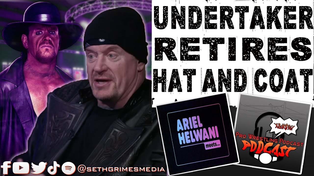 Undertaker Retires The Hat and Coat Look | Clip from the Pro Wrestling ...