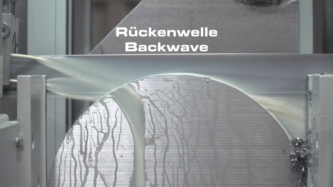 Sägen mit Rückenwelle (RW) / cutting with backwave technologie - YouTube