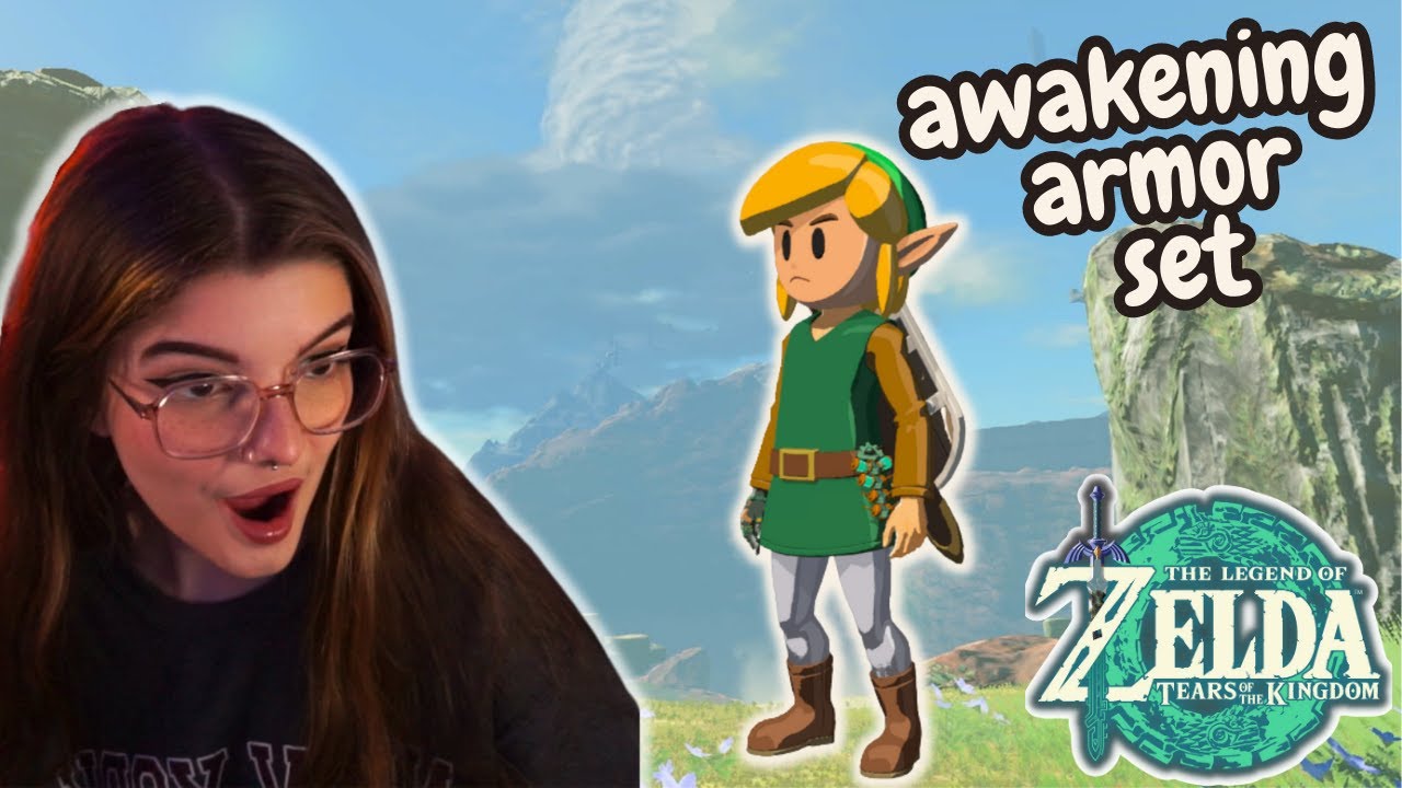 finding the awakening armour set in Totk - YouTube