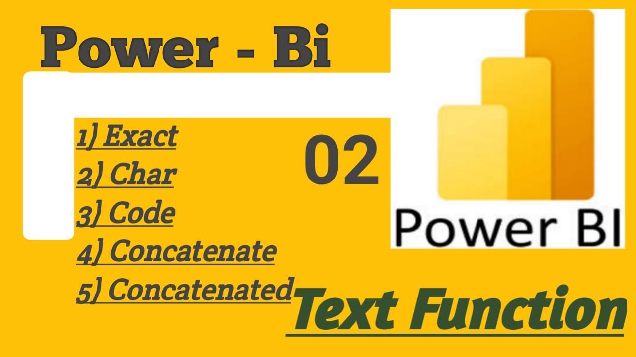 Power - Bi (Text Function part - 02) - YouTube