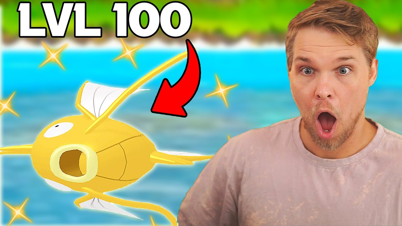 🔴The Level 100 Shiny Magikarp Will Be MINE! - YouTube