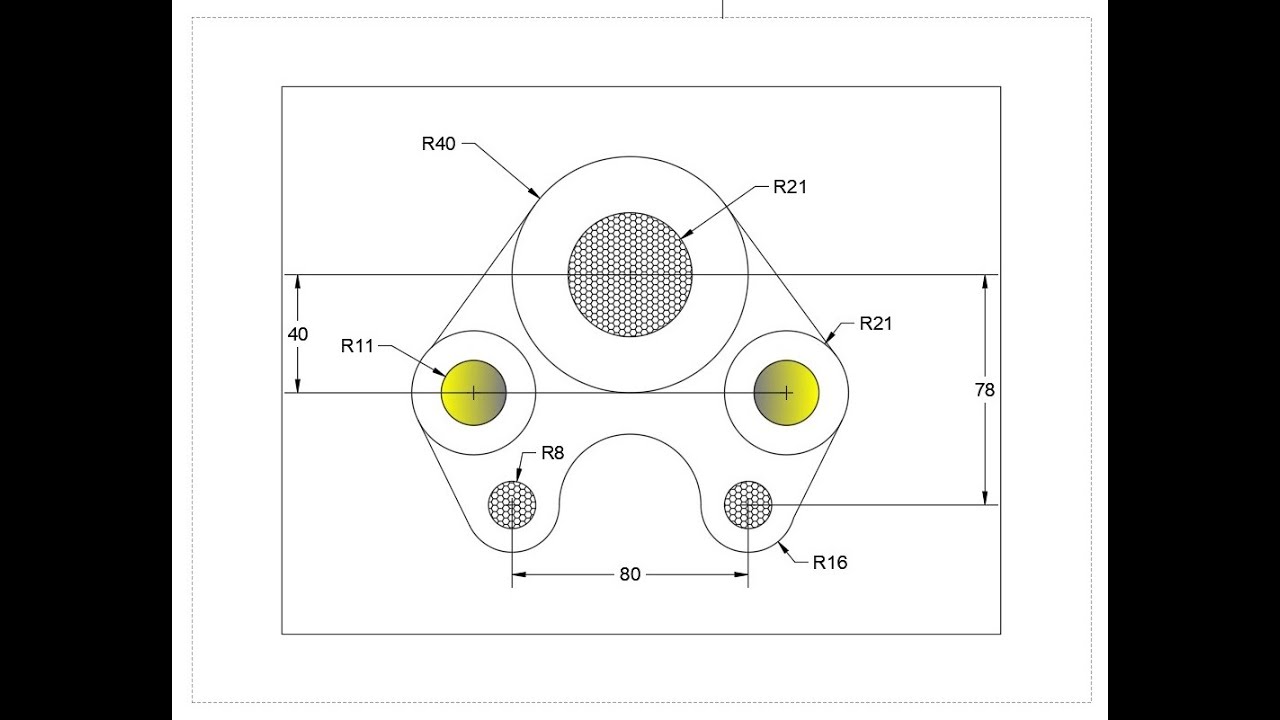 The most beautiful Auto cad drawing in the world #7 - YouTube
