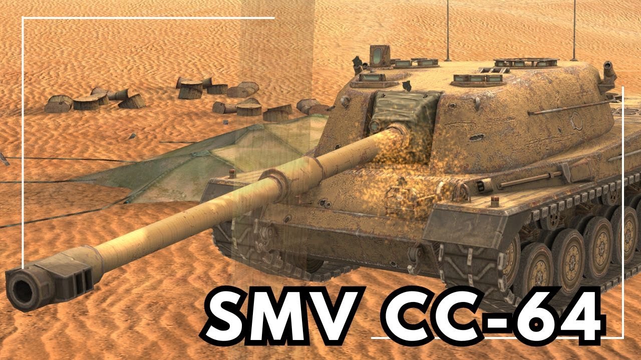 [Realistic] Italian Tier VIII steel wall SMV CC-64 • 5400 Damage ...