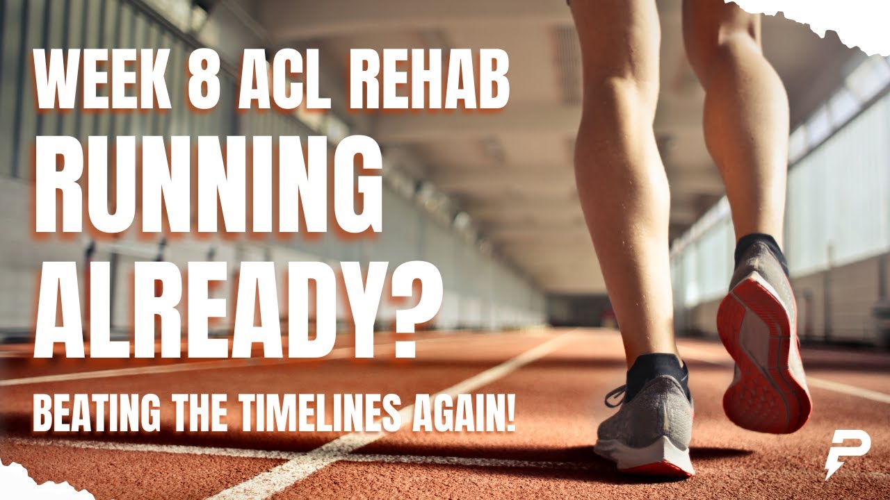 Week 8 ACL Rehab – Running Already?! Beating the Timeline Again! - YouTube