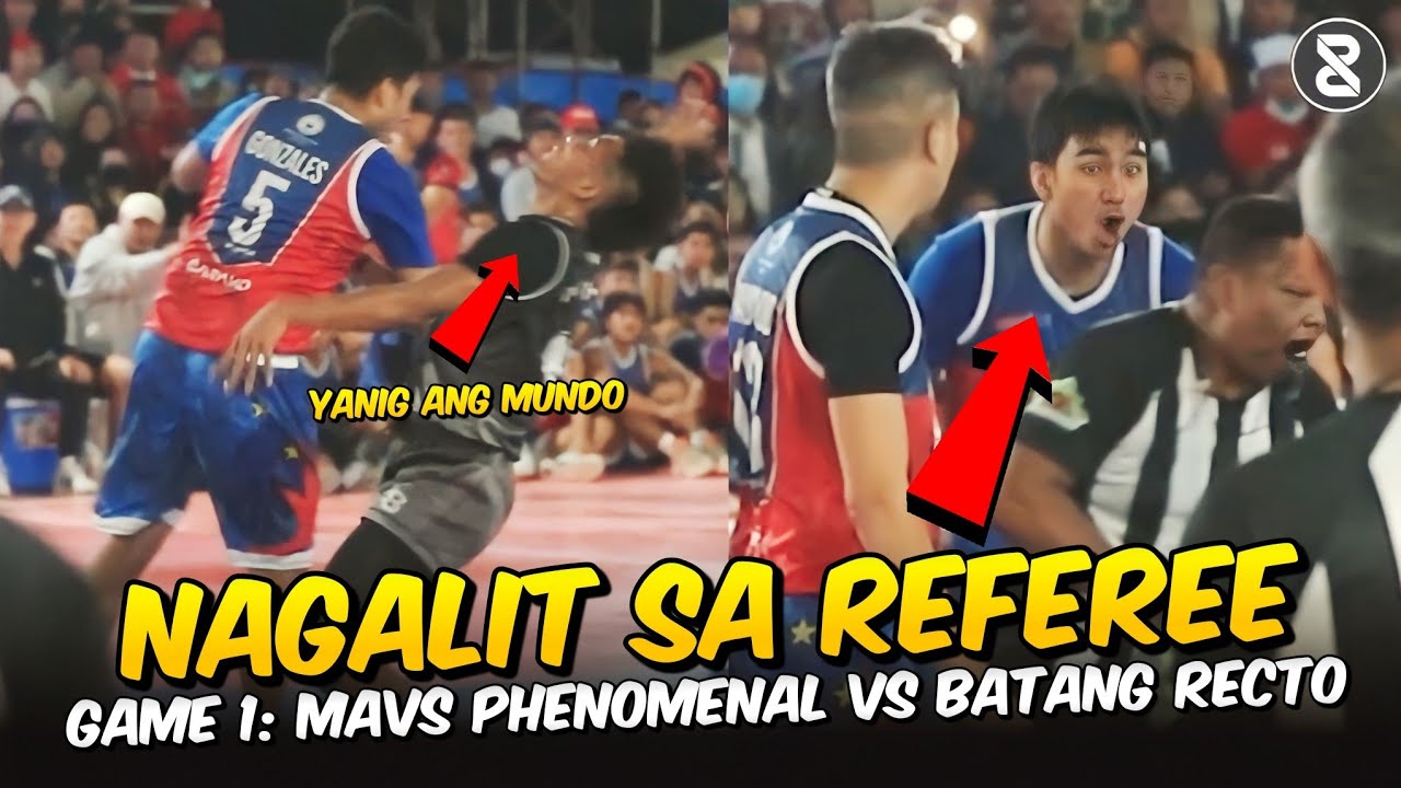 NABIGYAN NG SIKO SI POYPOY SA MUKHA! SINIGAWAN NG KALABAN ANG REFEREE ...