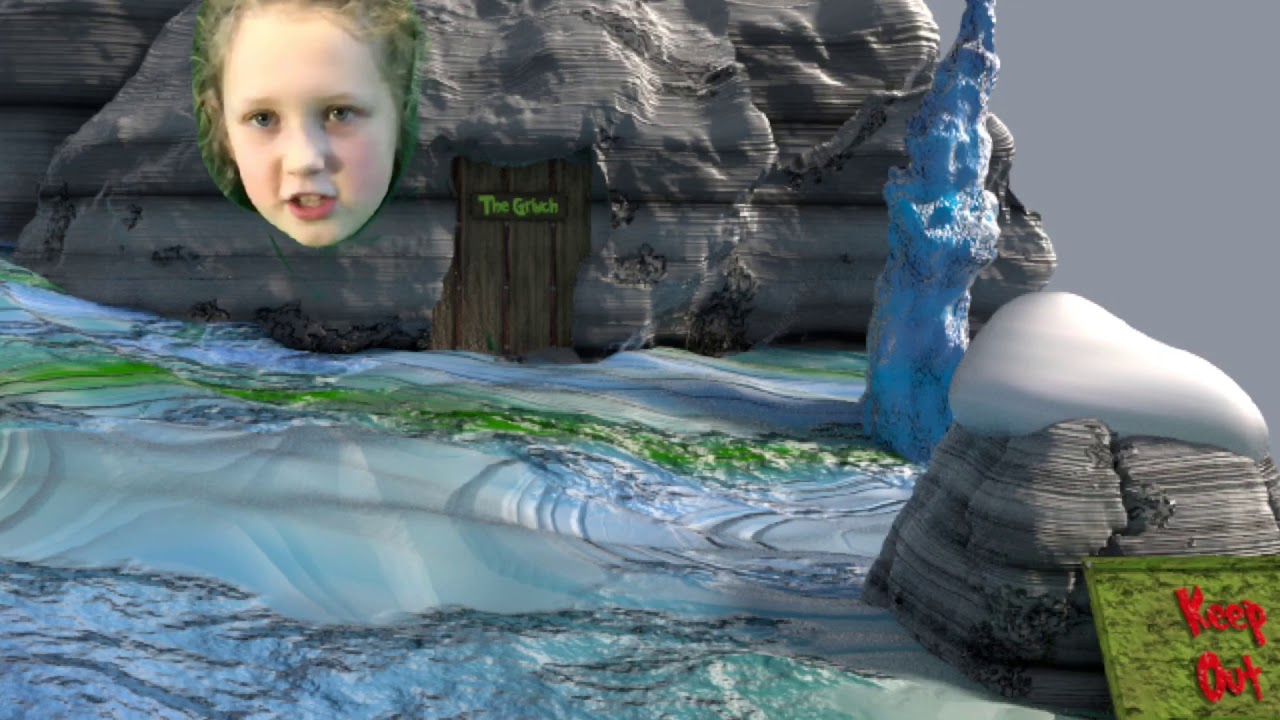 Do Ink Green Screen & Video Shop- my granddaughter playing around. - YouTube