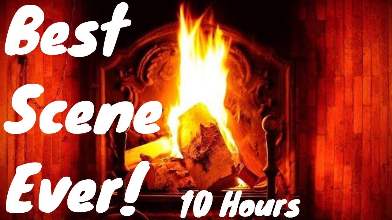 Relaxing Fireplace Scene - YouTube