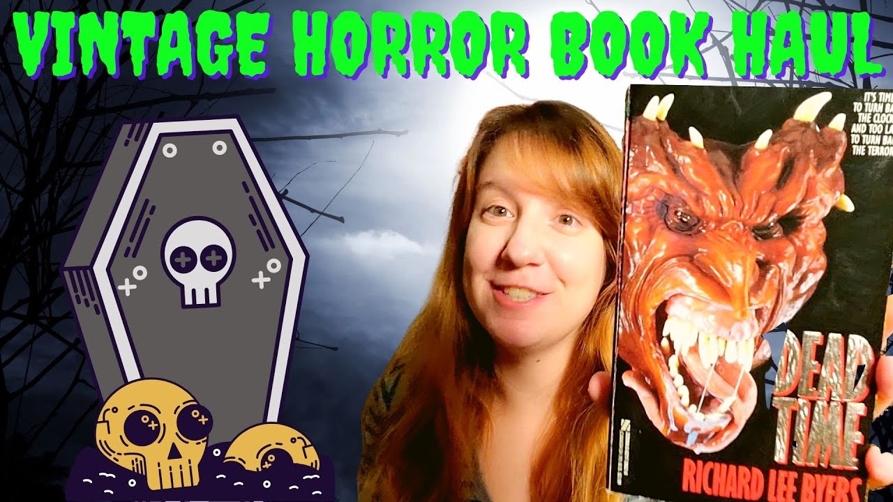 Another Vintage Horror Book Haul | My Book Haul Videos Are BACK - Lots ...
