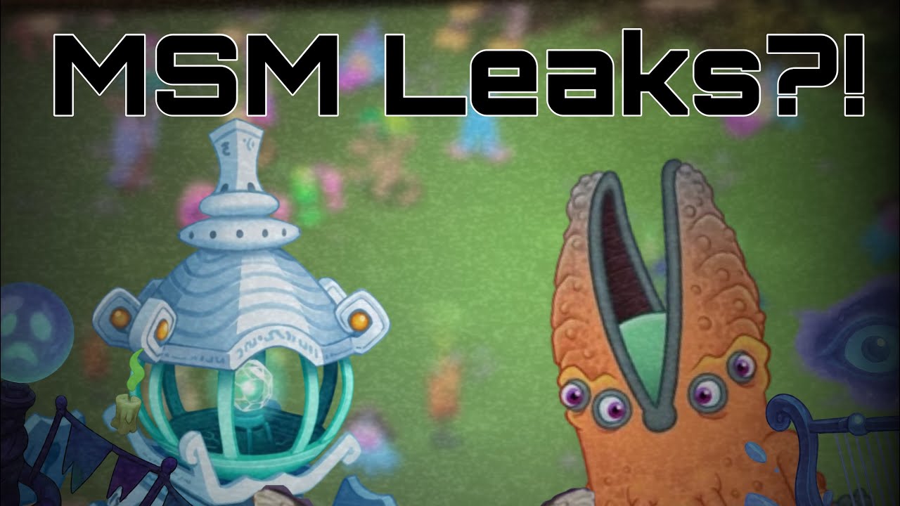 New MSM Leaks! 100% REAL (Eureka Shampoo Island, New Decoretiaons ...