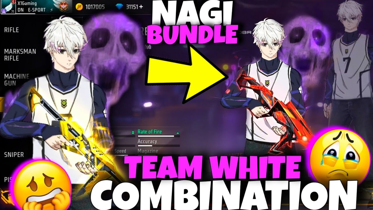 FF New Bundle Combination ️Nagi Team V Bundle Combination New Nagi Ring ...