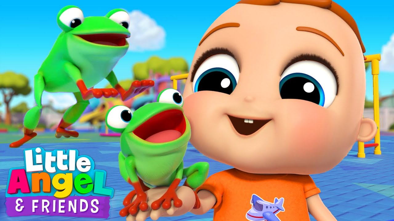 How Many Frogs Do You See, Baby John? | Little Angel And Friends Kid ...
