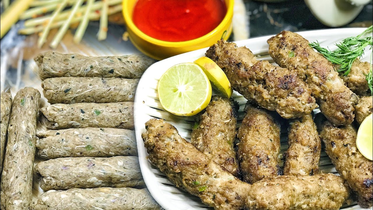 Cow Kebab Recipe | Kabab Recipe | Reshmi Kabab Recipe | Seekh Kabab ...