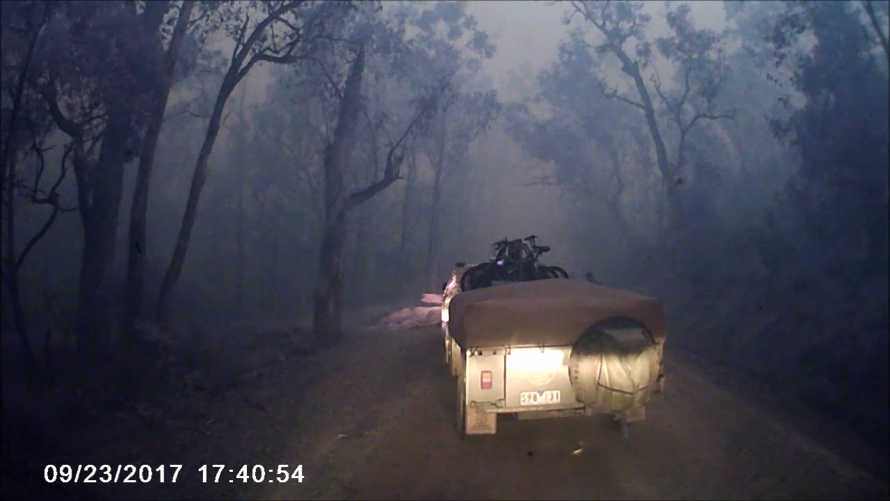 Timbarra Wildfire 23rd September 2017 - YouTube