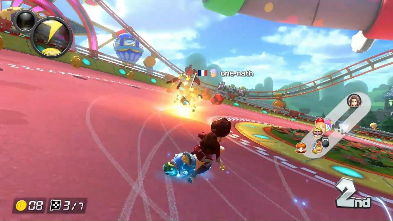 Mario Kart Meditation - a stroll around Baby Park - POV gameplay - YouTube