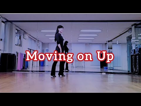( Count ) Moving on Up - Line Dance - YouTube