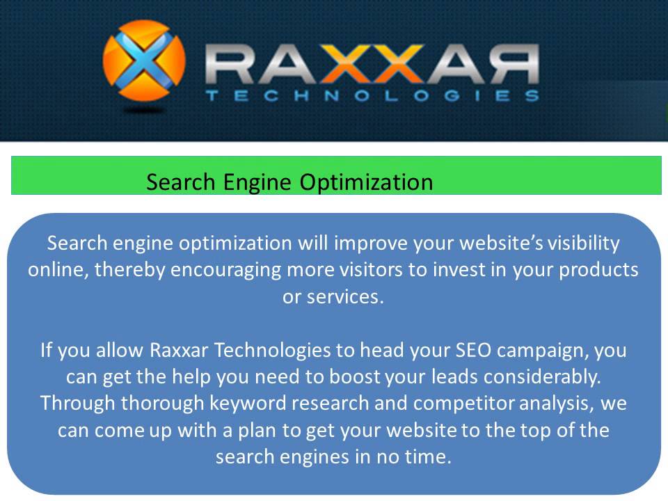 Raxxar Technologies , Crowley - YouTube