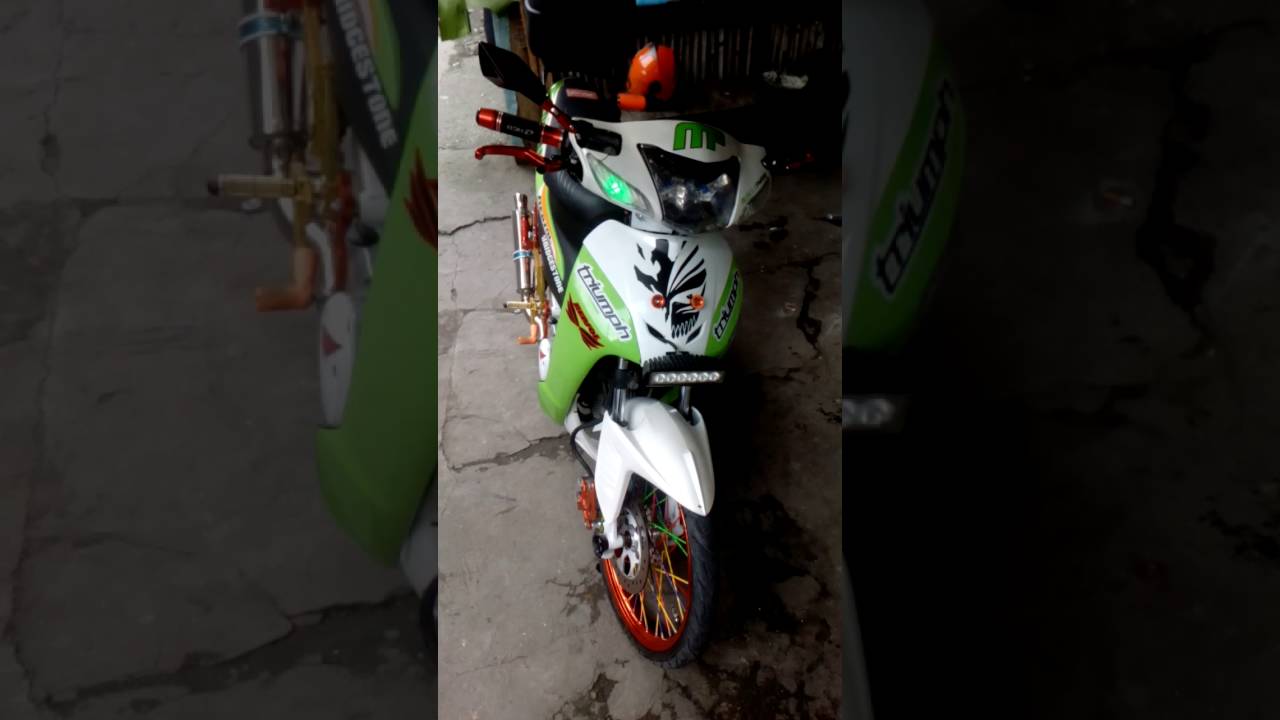 Honda wave 100 modified - YouTube