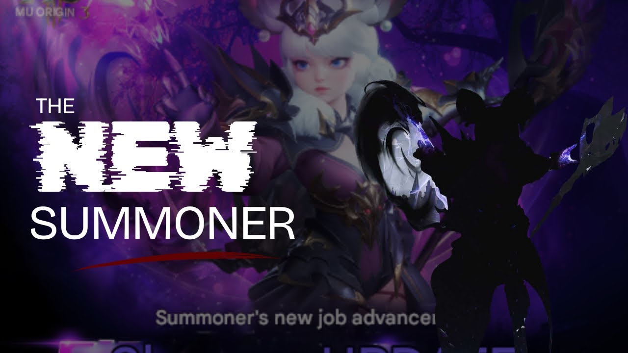 Mu origin 3| New Summoner Necromancer Skill Set - YouTube