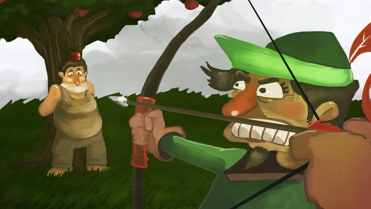 William Tell Apple Gif