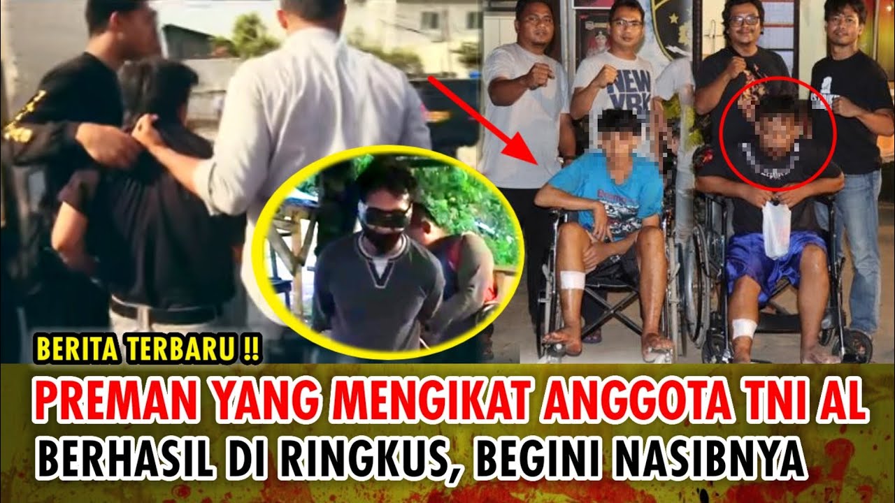 APES NASIB PREM4N !! PELAKU PERAMP0KAN ANGGOTA TNI AL - YouTube