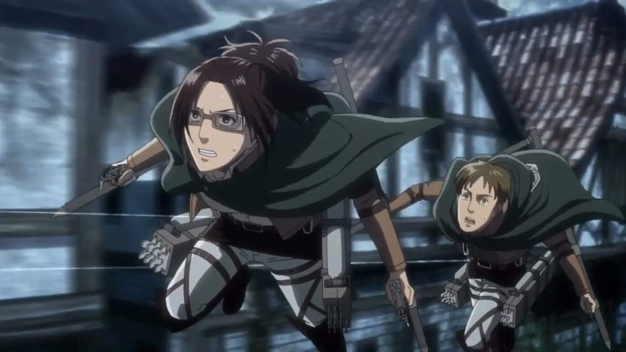 All Moblit Berner Scenes Attack On Titan Season 3 Part 2 - YouTube