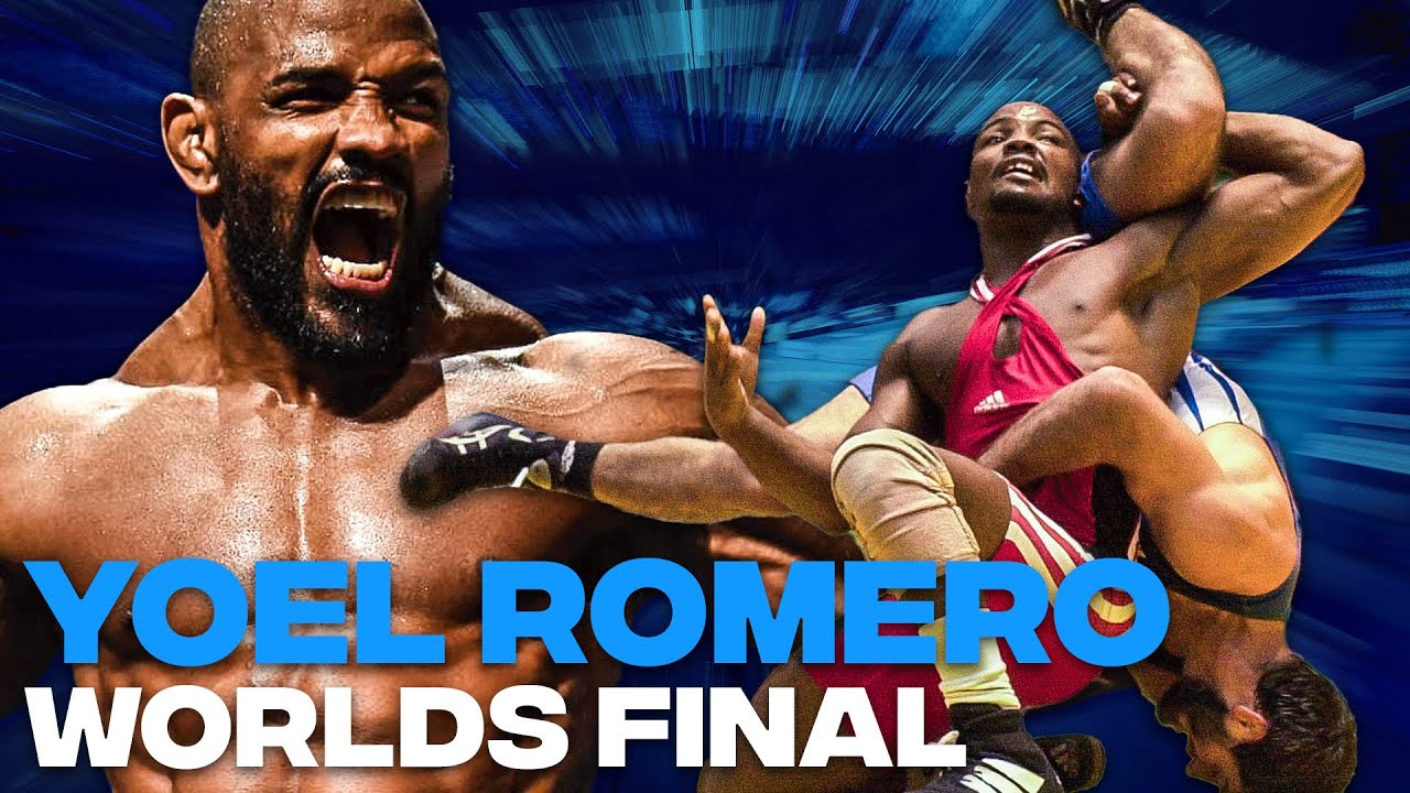 Every Yoel Romero World Championships Final - YouTube