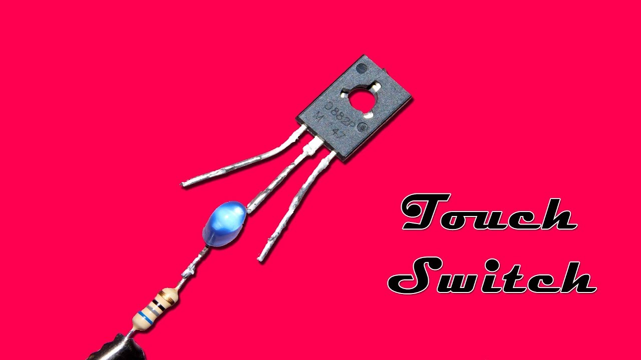 Simple Touch Switch Circuit | Basic Electronics Projects - YouTube