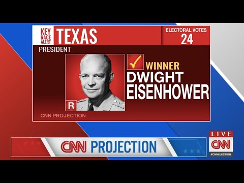 Election Night 1952: Dwight D. Eisenhower vs. Adlai Stevenson | Full ...