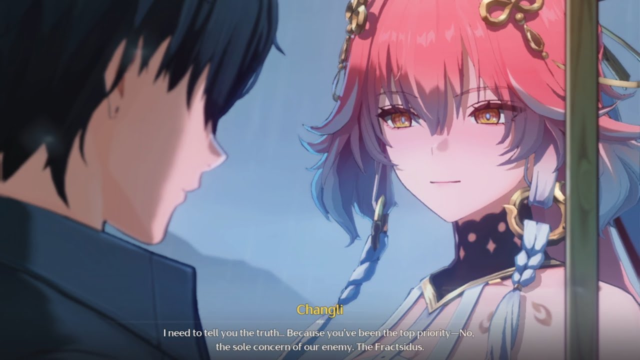 Rover meets Changli for 1st time. Full scene Wuthering Waves - YouTube