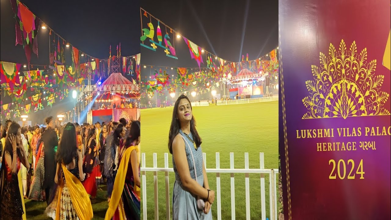 Lukshmi Vilas Palace Heritage Garba 2024||Vadodara||LVP Heritage Garba ...