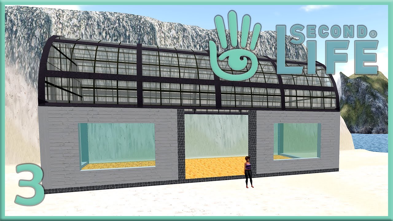 03 | Second Life | Building Catlandia Part 2 : Texturing - YouTube