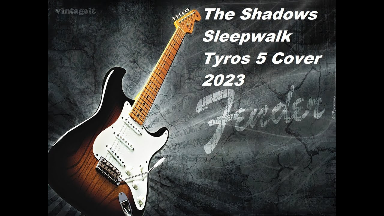 The Shadows - Sleepwalk Tyros 5 Cover 2023 - YouTube