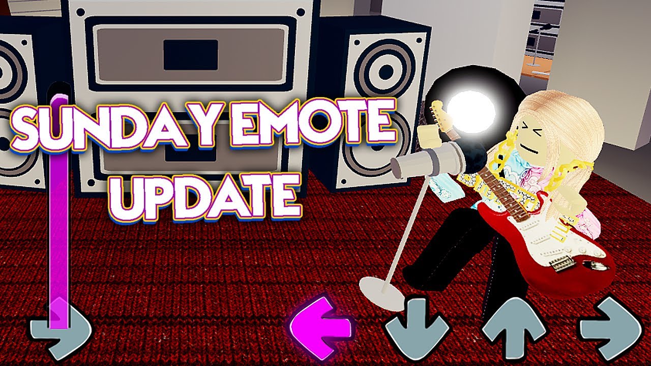 SUNDAY EMOTE UPDATE In ROBLOX Funky Friday - YouTube