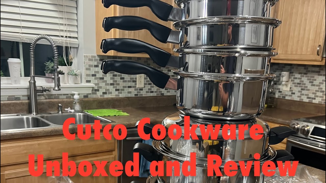 Cutco Cookware Unboxing & Review - YouTube