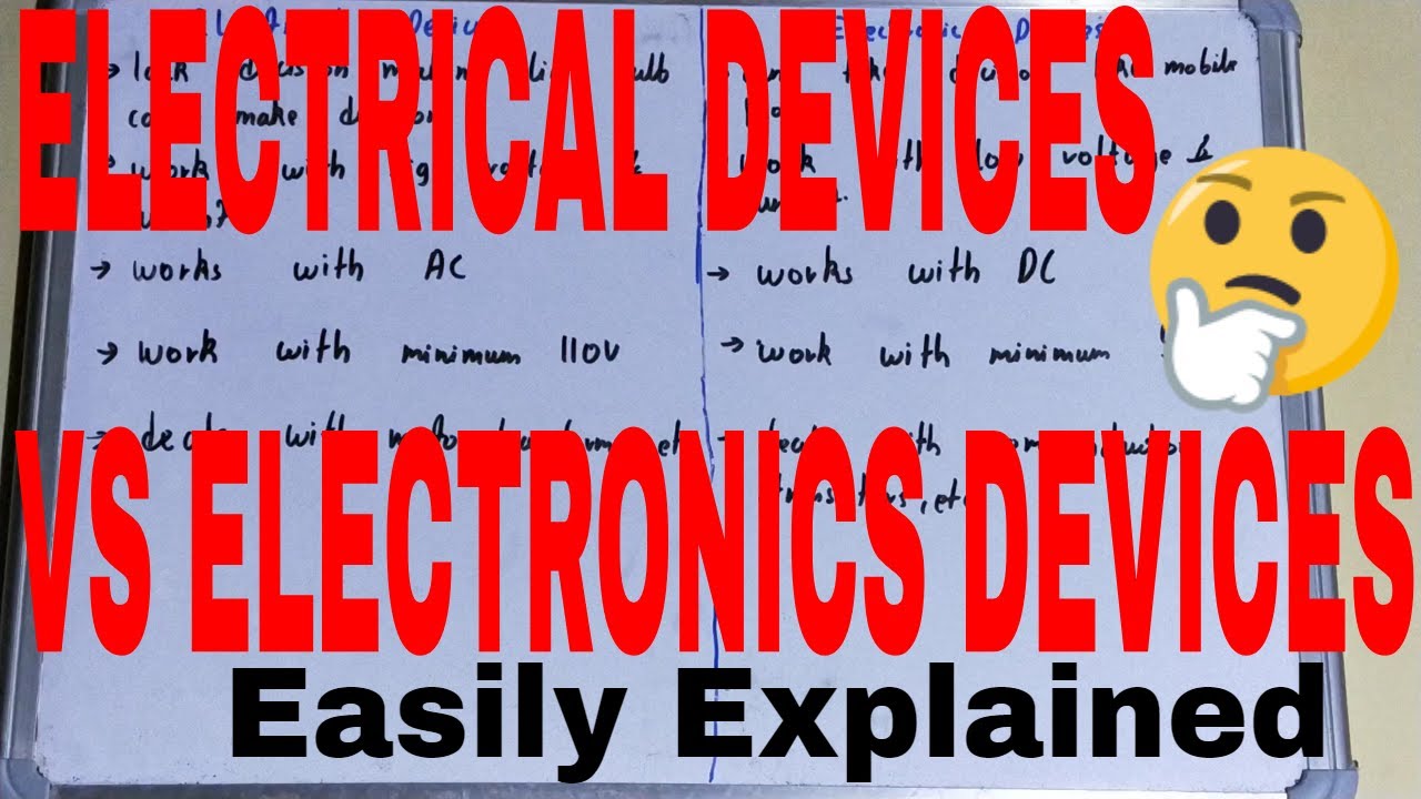 Electrical vs Electronics|Difference between electrical and electronics|Electrical and ...