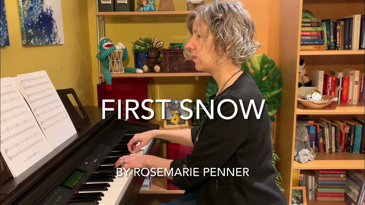 First Snow - Elementary/Late Elementary Piano Piece - YouTube