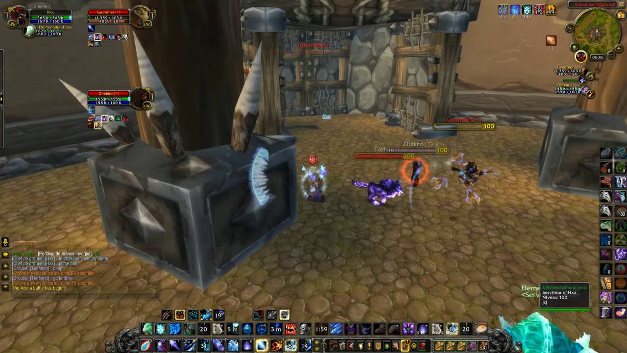 rogue & frost mage pvp partie 2 - YouTube