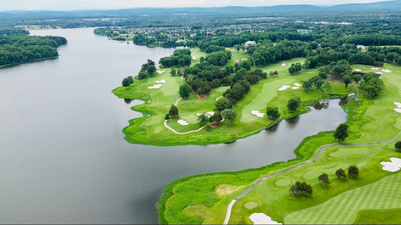 Lake Manassas Virginia Flyover - YouTube