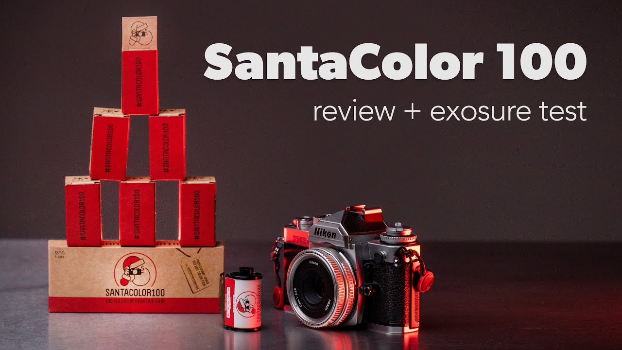 Santacolor 100 review (+exposure latitude test) - YouTube