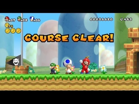 New Super Mario Bros. Wii - Part 1: "How do I kill people?" - YouTube