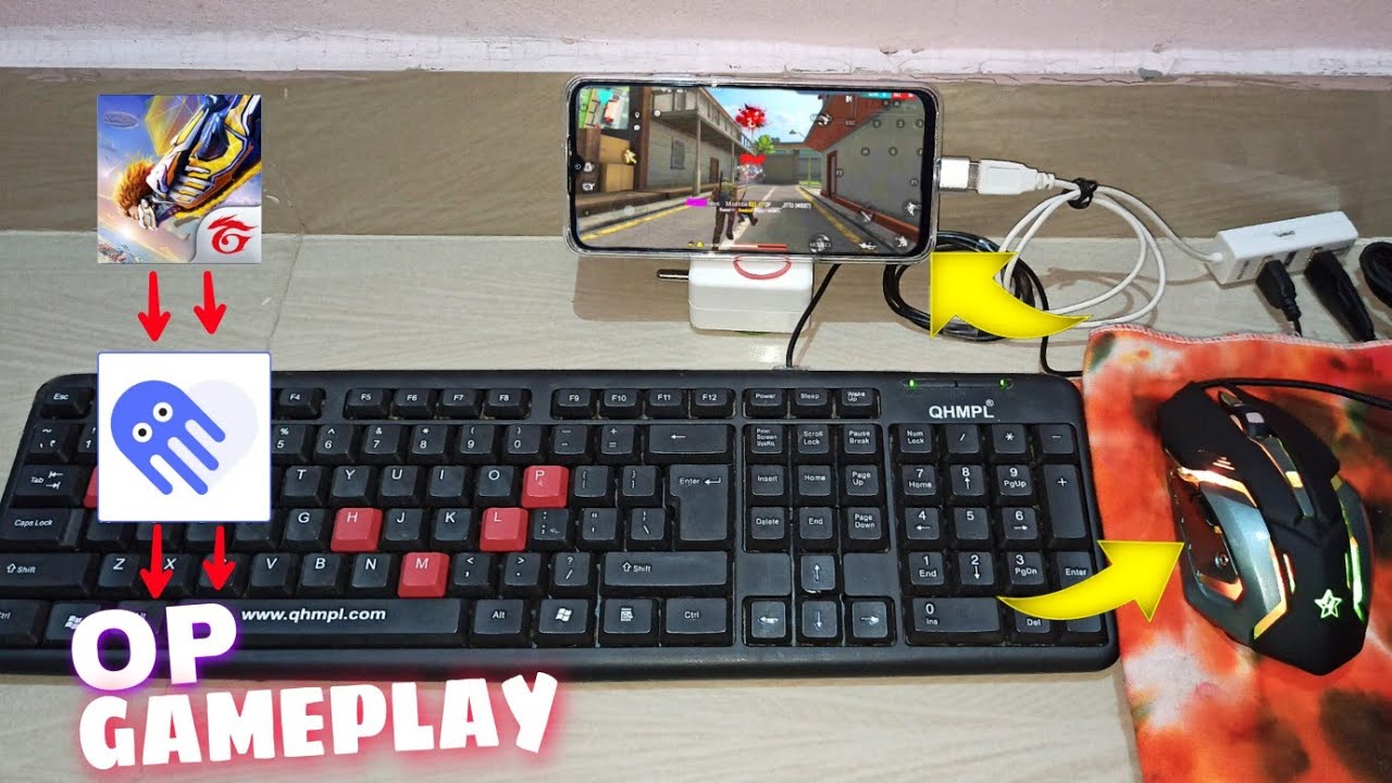 Free Fire Play Gaming Mouse Op Gameplay On Mobile New Video - YouTube