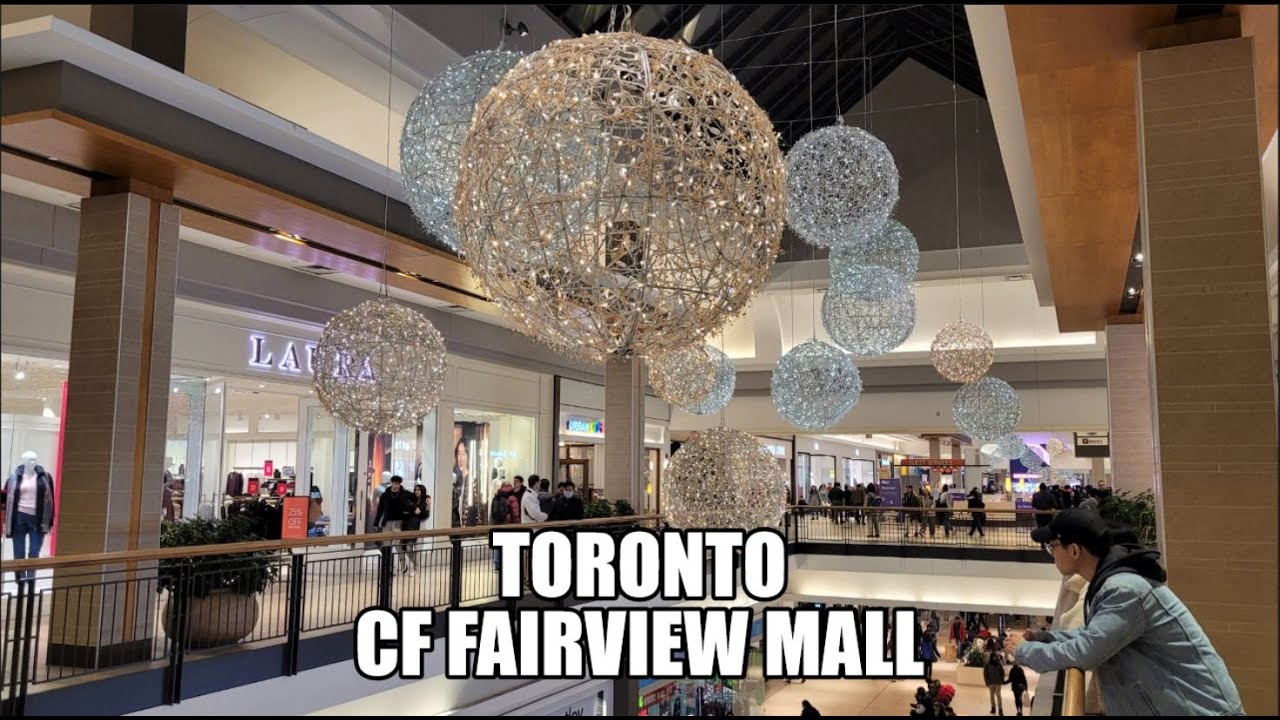 [4K] 🇨🇦 Black Friday Fairview Shopping Centre Mall Walking Tour ...