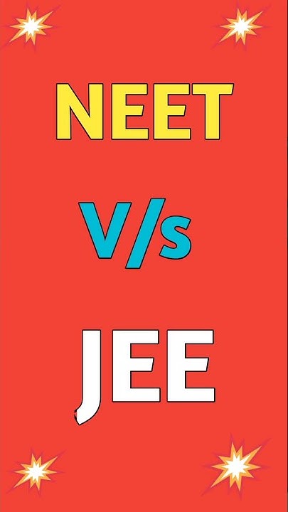 NEET Vs JEE comparison - YouTube