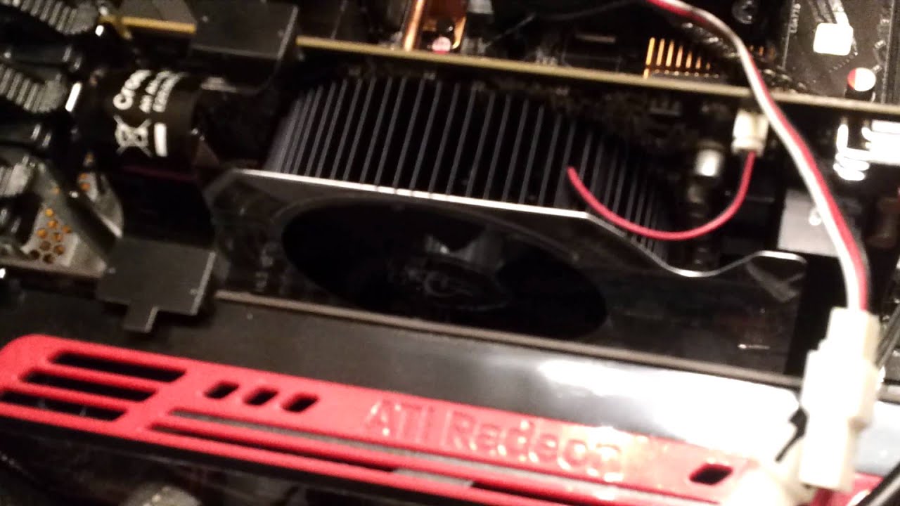 How to crossfire Radeon Graphics cards - YouTube