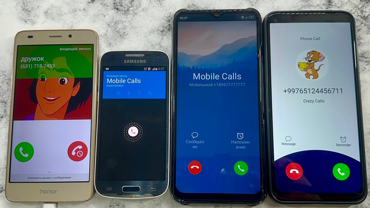 Madness Mobile Fake and Real Calls Honor 5, Samsung Galaxy S4, Spark 7 ...