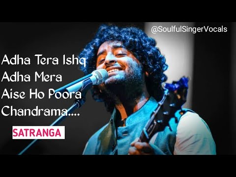 Satranga vocal | Lyrics | Arijit Singh | Animal | Ranbir Kapoor ...
